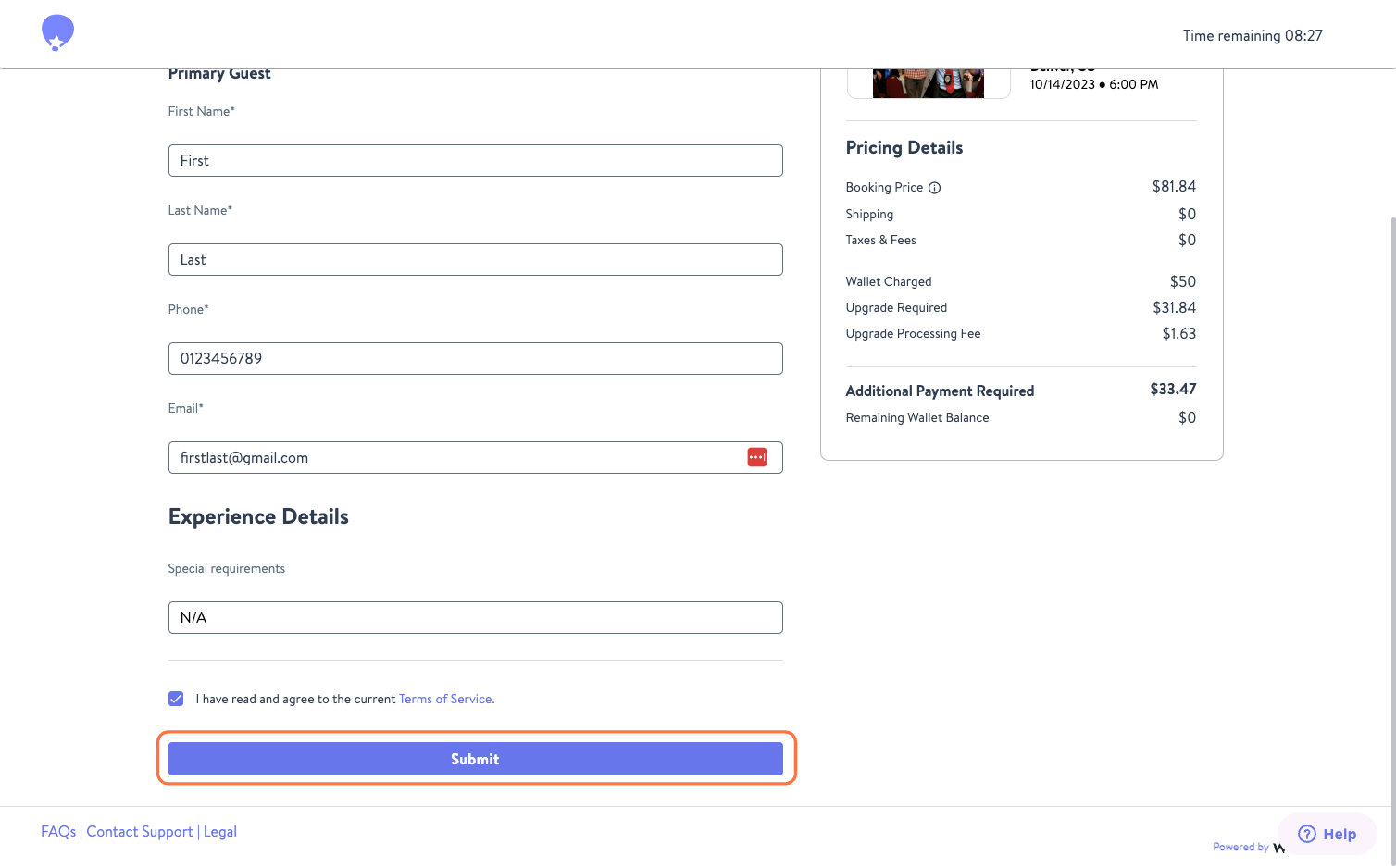 How to Redeem a Reward – Wishlist