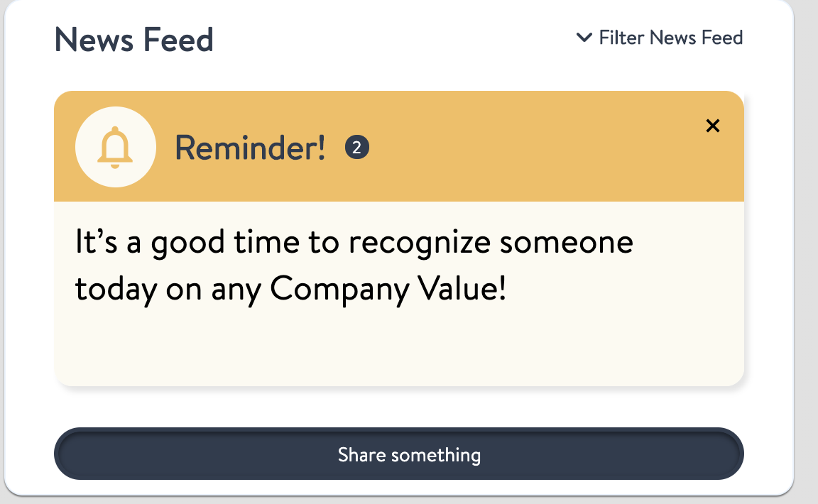 Recognition Reminders – Wishlist
